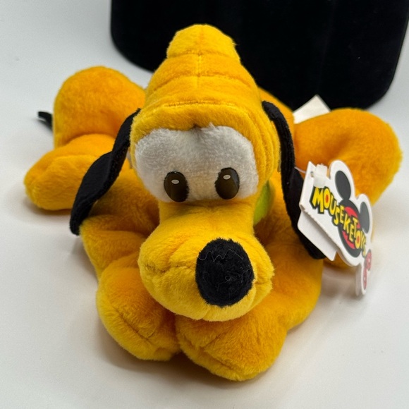 Disney | Toys | Disney Pluto Bean Bag Plush Toy Nwt 9 Approx | Poshmark